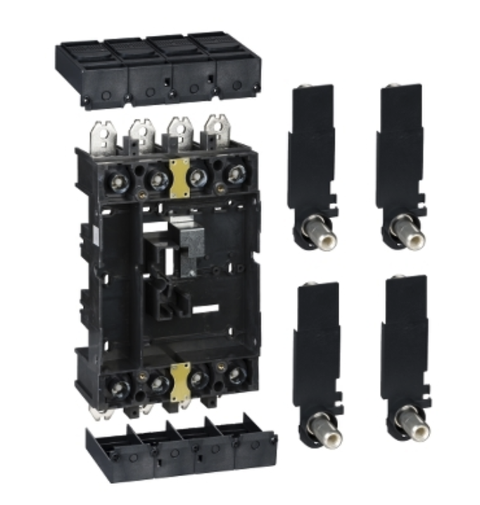 plug-in kit, ComPact NSX 100/160/250 with Vigi add-on module, 4 poles ...